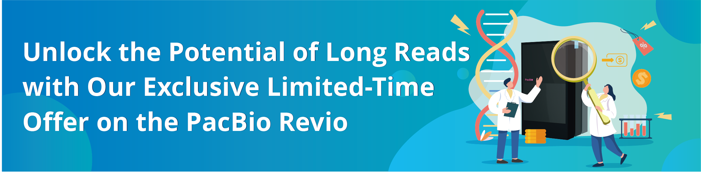 Unlock the Potential of Long Reads with Our Exclusive Limited-Time Offer on the PacBio Revio